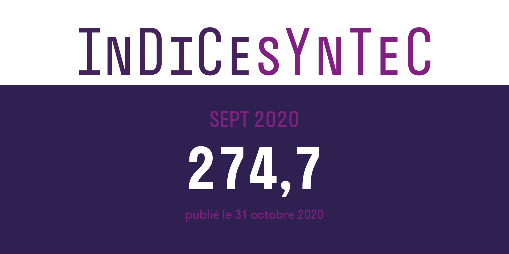 Actualités Indicateurs - Fédération Syntec